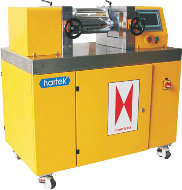 实验室双辊开炼机 - 小型实验室精密挤出机-哈尔技术