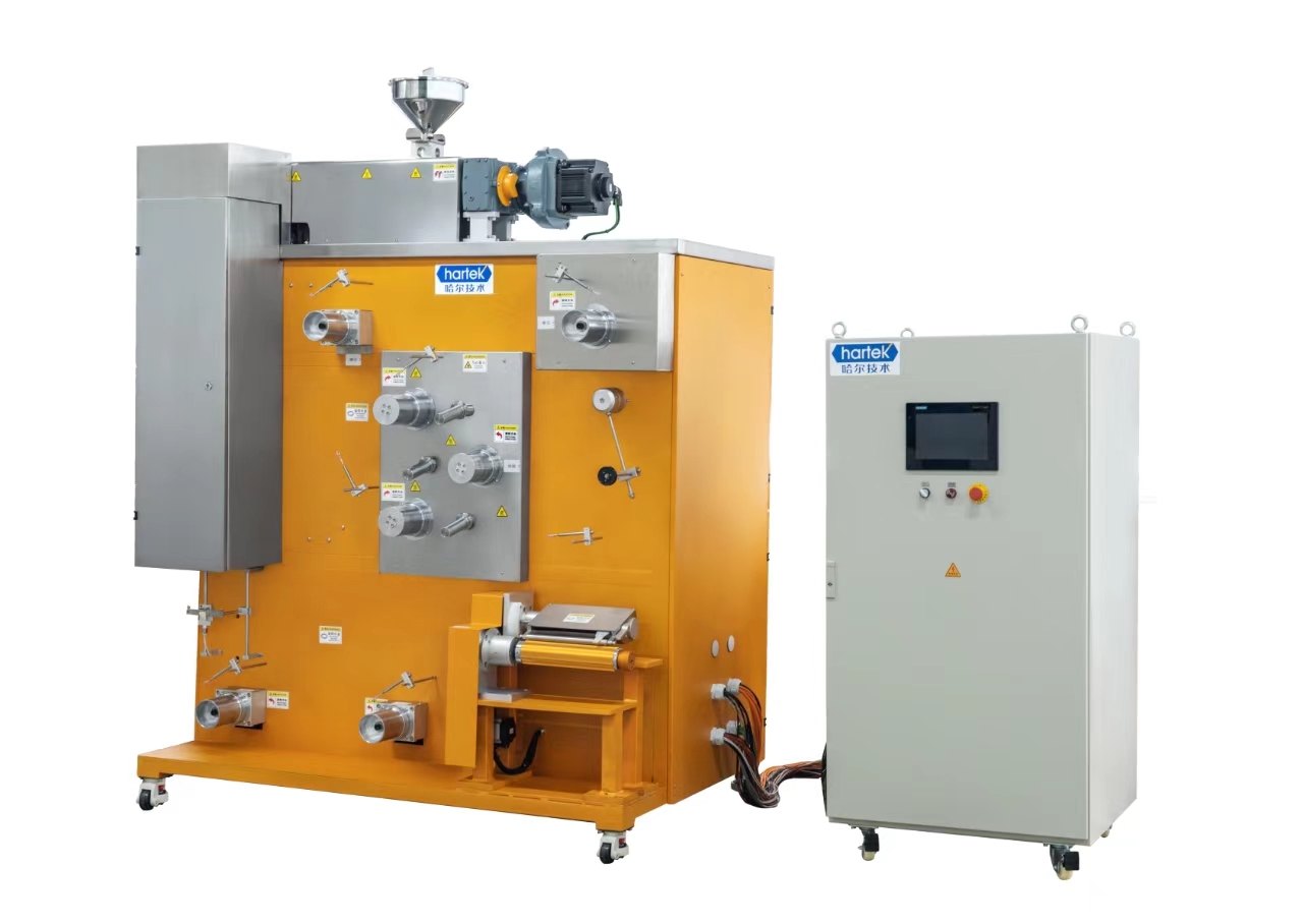 单/双螺杆小型热熔纺丝机 - 小型实验室精密挤出机-哈尔技术